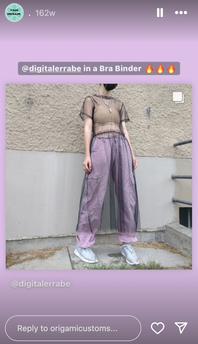 Lycra Bra Chest Binder – Origami Customs